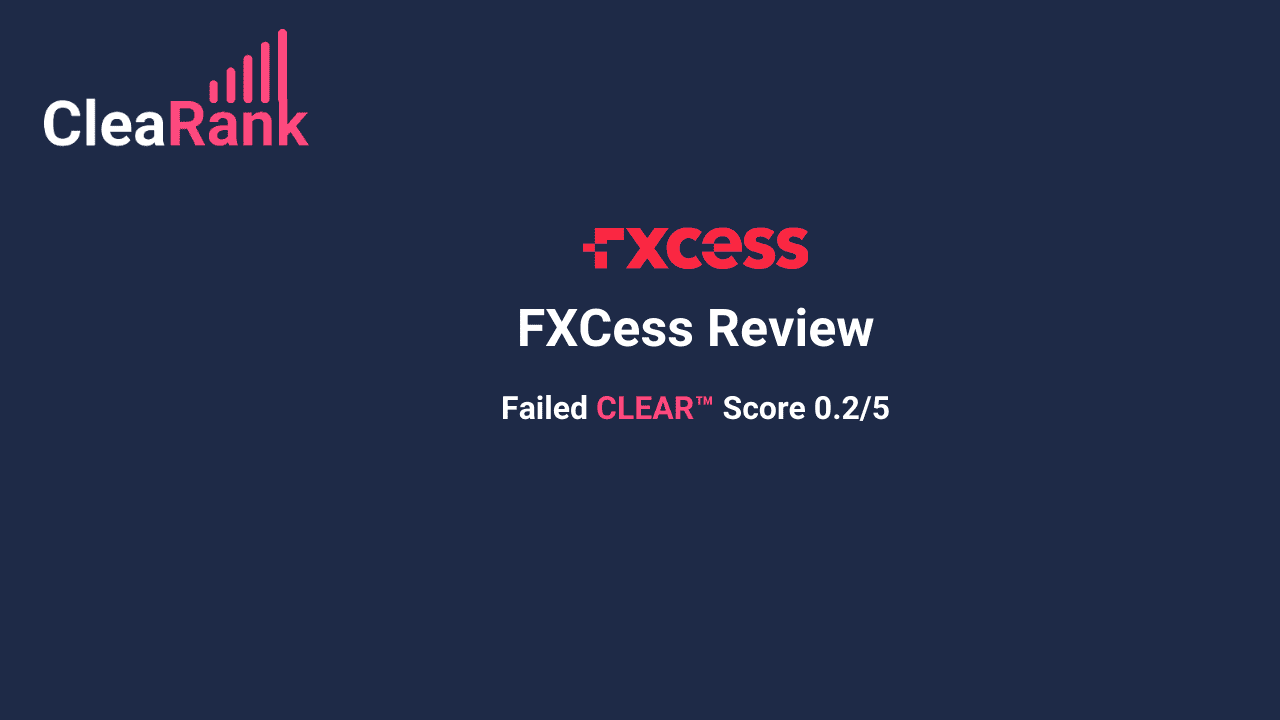 FXCess Review 2025: Failed CLEAR™ Score