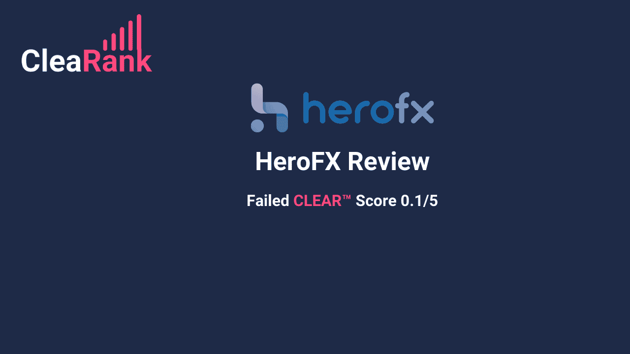 HeroFX Broker Review: Failed CLEAR™ Score!