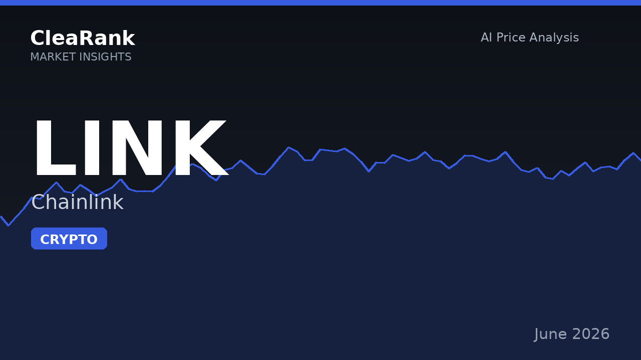 Chainlink (LINK) Crypto Analysis 2026